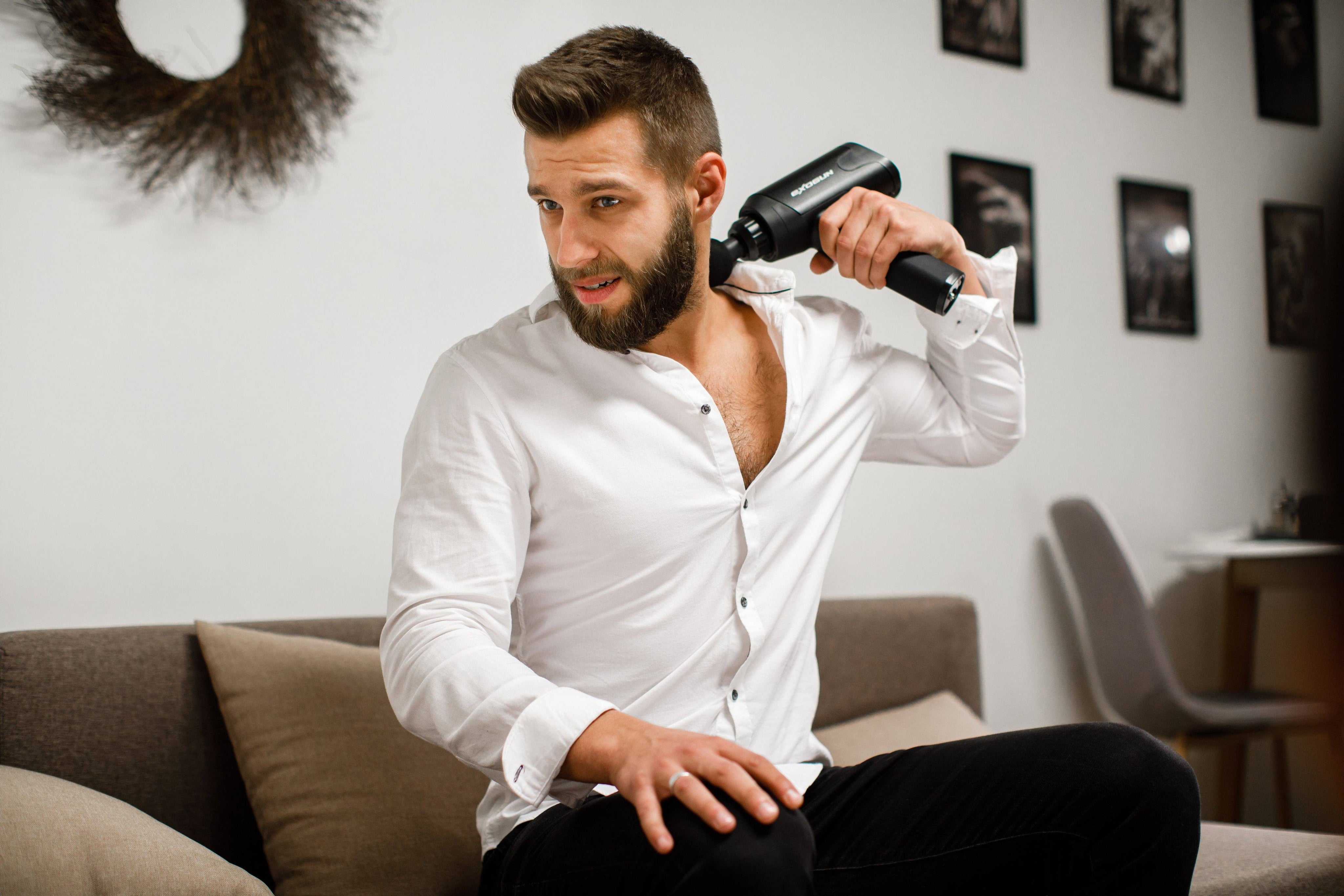 Ultra Powerful Percussive Therapy Device | Exogun – ExoGun - Percussive ...